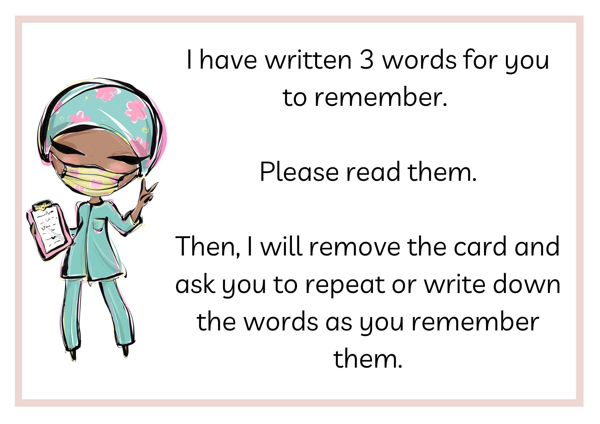 OASIS-E BIMS Cue Cards - Etsy