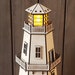Lighthouse W/led Beacon Light - Natural Wood Finish - Model Lighthouse ...