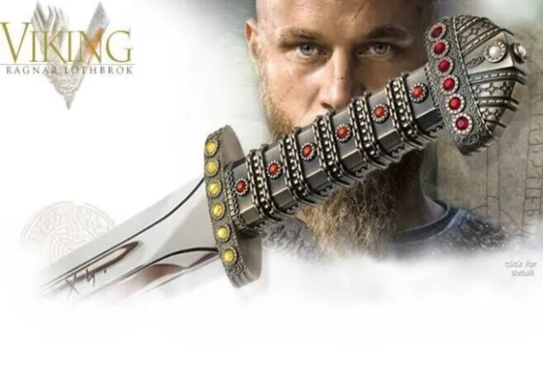Handmade Ragnar Lothbrok Viking Sword of King ,ragnar,battle Ready ...