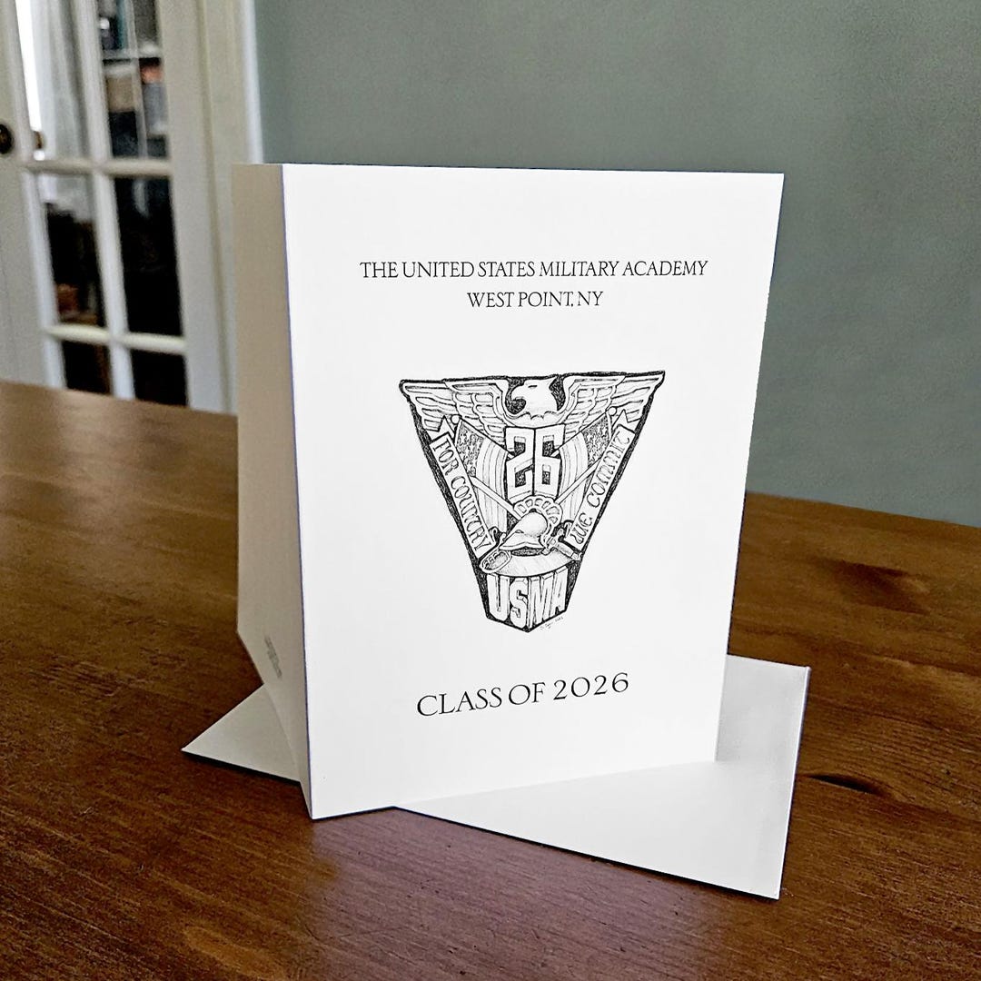 West Point Greeting Cards - 5x7" - Invitation, Announcement, Occasion ...