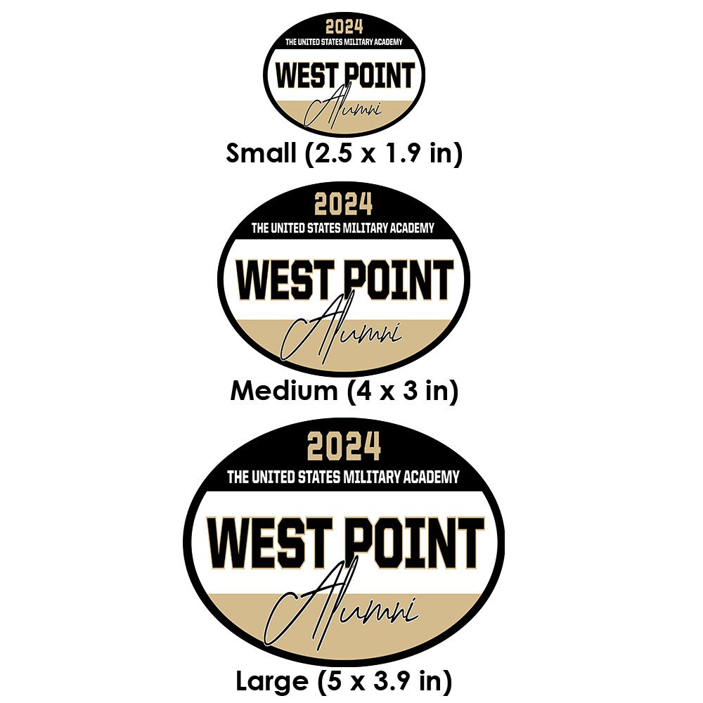 West Point Alumni Sticker or Magnet With Customizable Class Year Decal ...