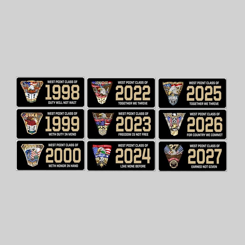 West Point Class Crest & Motto- 2025, 2026, 2027, 2028 the United ...