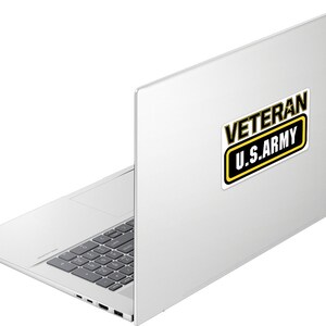 US Army Veteran - Vinyl Sticker or Magnet - Indoor or Outdoor - Etsy