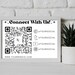 Small Business QR Code Sign Templates, Vendor Booth Sign Templates ...