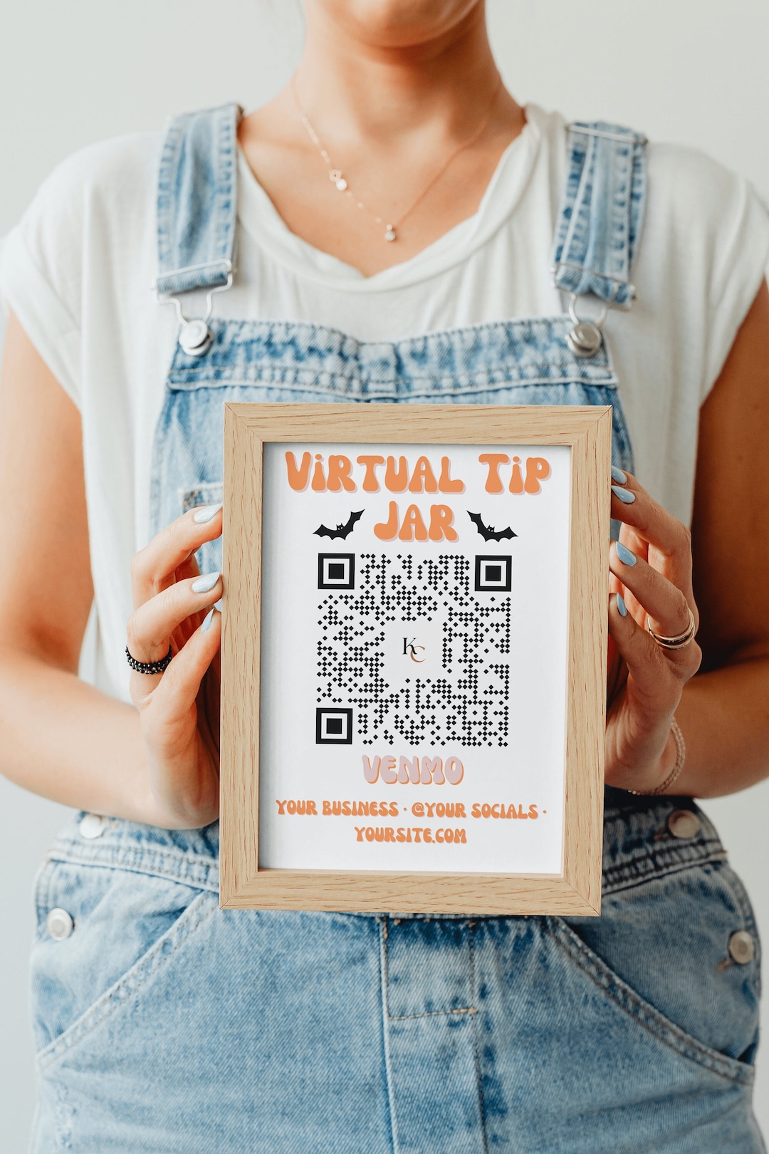 Halloween Virtual Tip Jar Sign Template, Cash App Tip Jar, Virtual Tip ...
