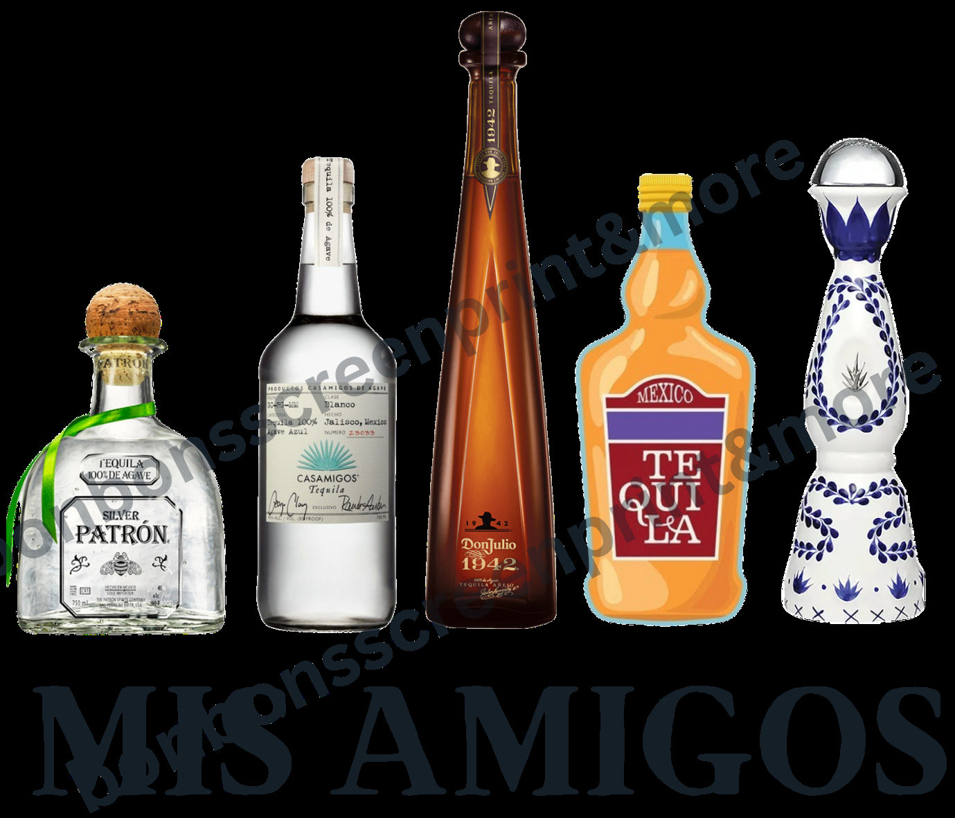 Mis Amigos, Digital Downloads, PNG - Etsy