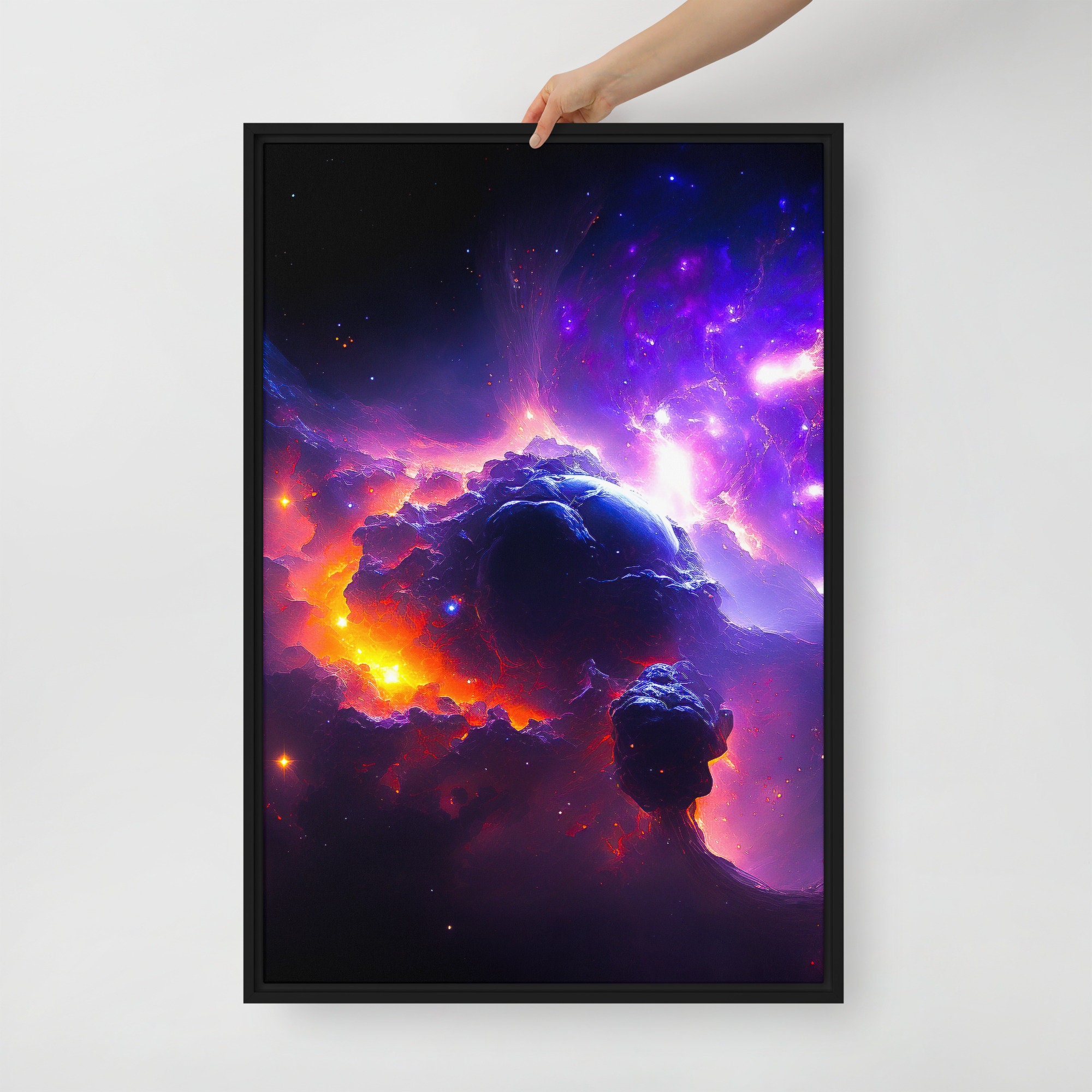 Universal Womb DIGITAL PRINT DOWNLOAD Space Art Galaxy Art - Etsy