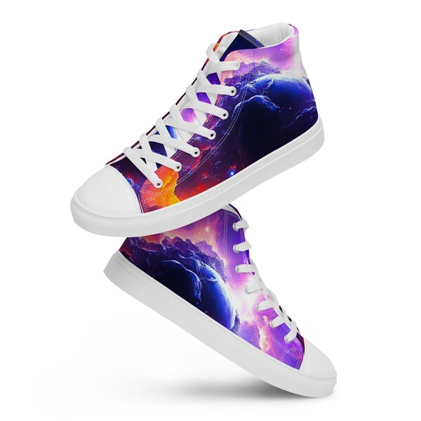 Galaxy Converse - Etsy