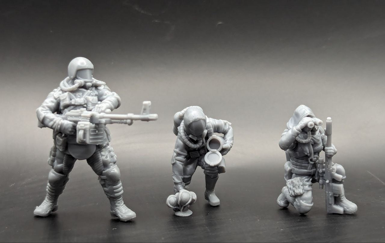 Post Apocalyptic Stalker Mercenary Diorama 32mm Stalker Inspired Medusa ...