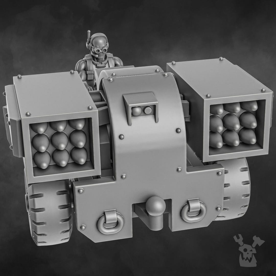 The Ork Slayers Heavy Rocket Launcher Scifi Wargame Roleplay 32mm 3D ...