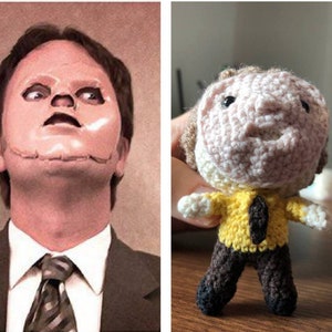 Dwight Schrute CPR Doll Crochet Amigurumi English PDF PATTERN the ...