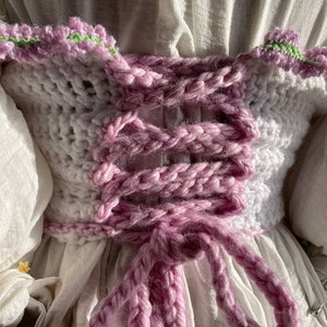 Cottagecore Crochet PATTERN ALL SIZES Corset Eclectic Grandmacore ...