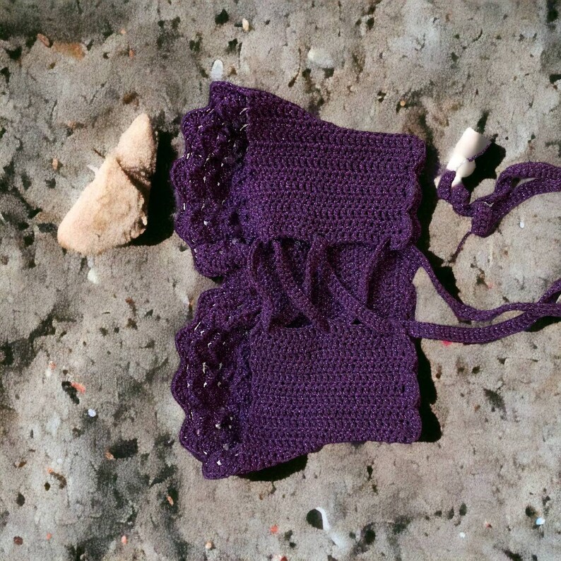 Mermaid Crochet Top PDF PATTERN ALL Sizes Video Crochet - Etsy