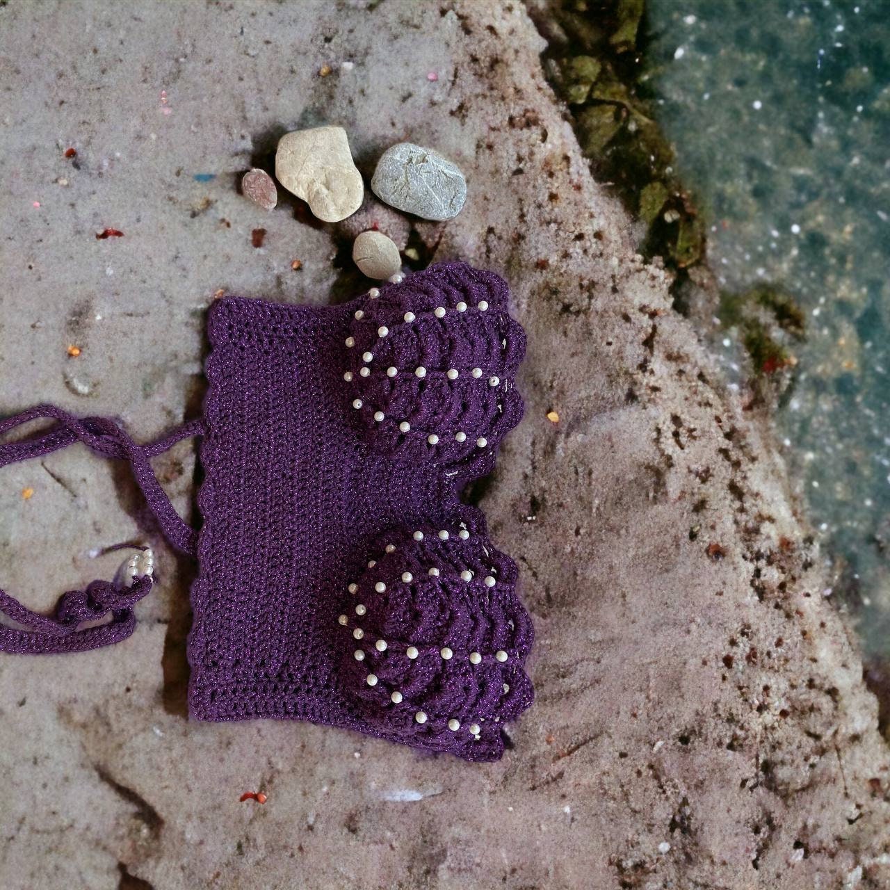 Mermaid Crochet Top PDF PATTERN ALL Sizes Video Crochet - Etsy Canada