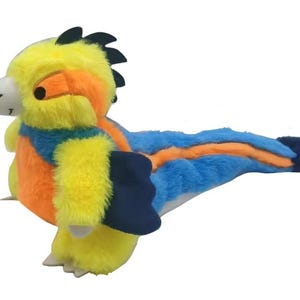 UTAHRAPTOR DINOSAUR PLUSH Raptor Stuffed Doll Aroace Plushie - Etsy