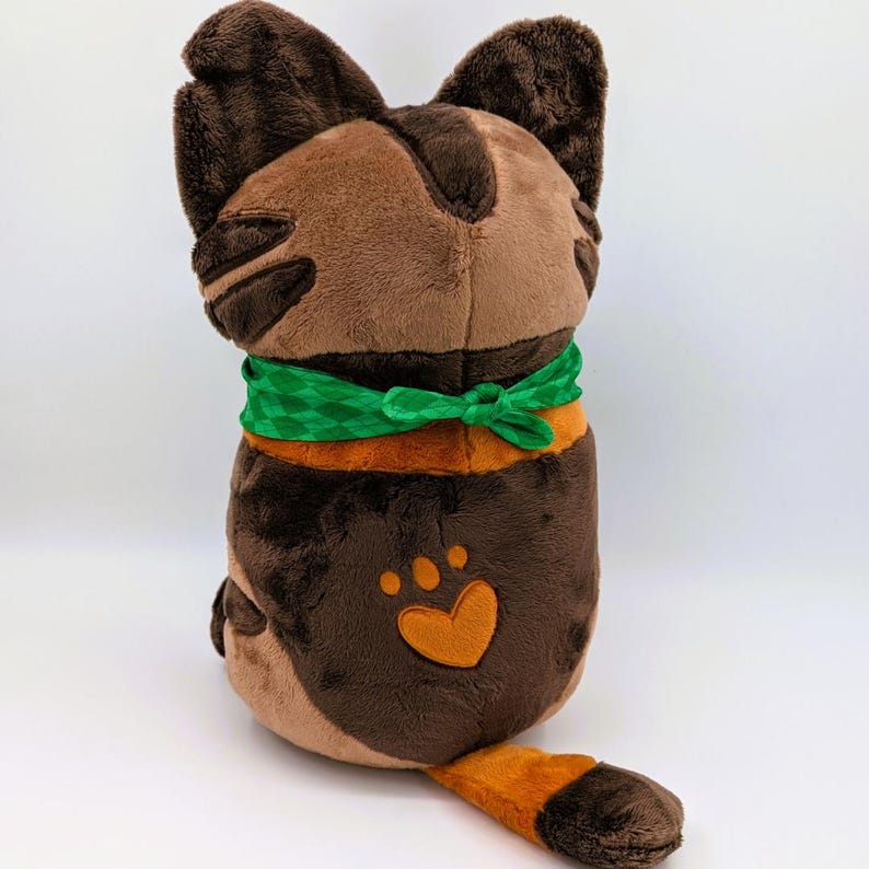 Limbo Tortie Tortoiseshell Tabby Cat Snuggle Paws Cuddle Cushion Plush ...
