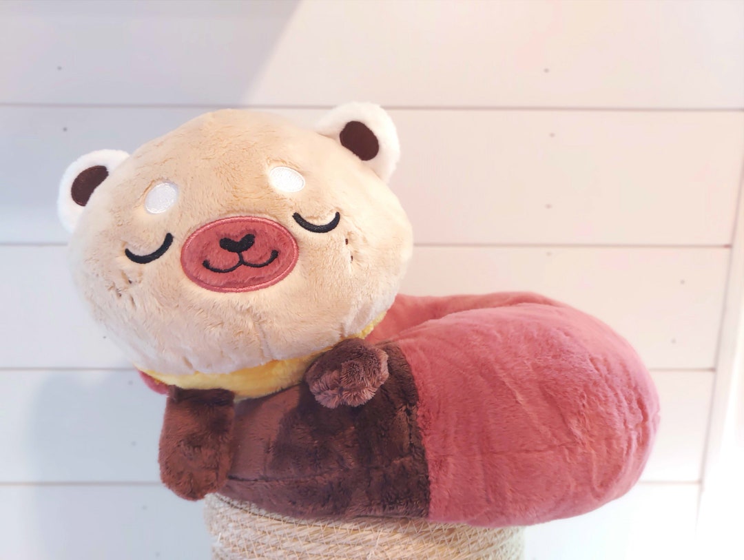 Pine Marten Neck Pillow -- Nuzzle Noodles Weasel Pillows for Travel ...