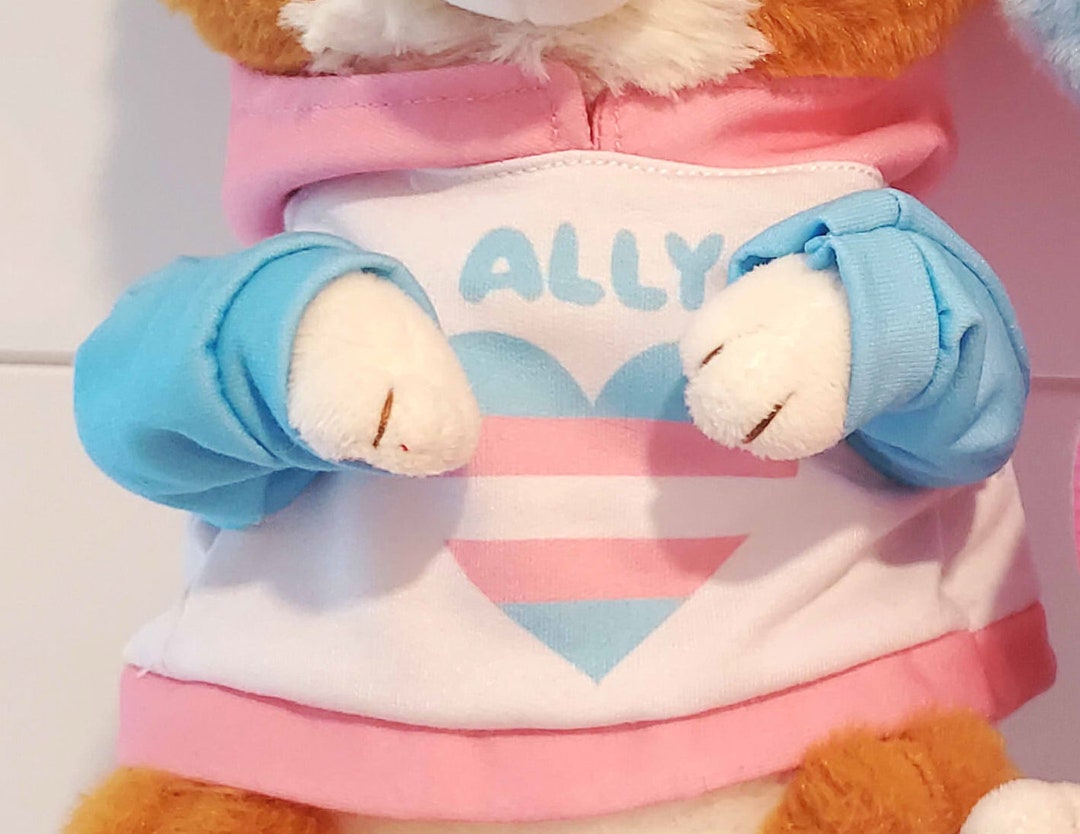 Snuggle Paws Outfit -- Trans Ally Hoodie - Etsy