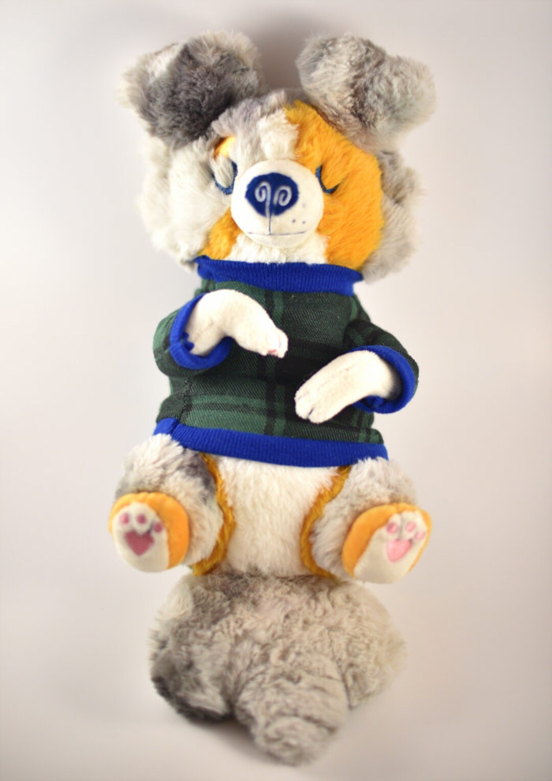 Australian Shepherd Plush Snuggle Paws Plush for Anxiety, PTSD ...