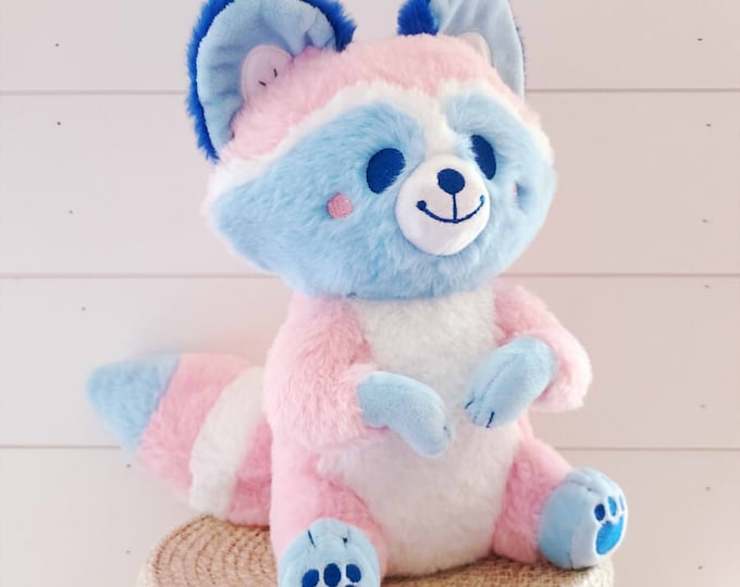Snuggle Paws -- Egg the Trans Raccoon - Etsy