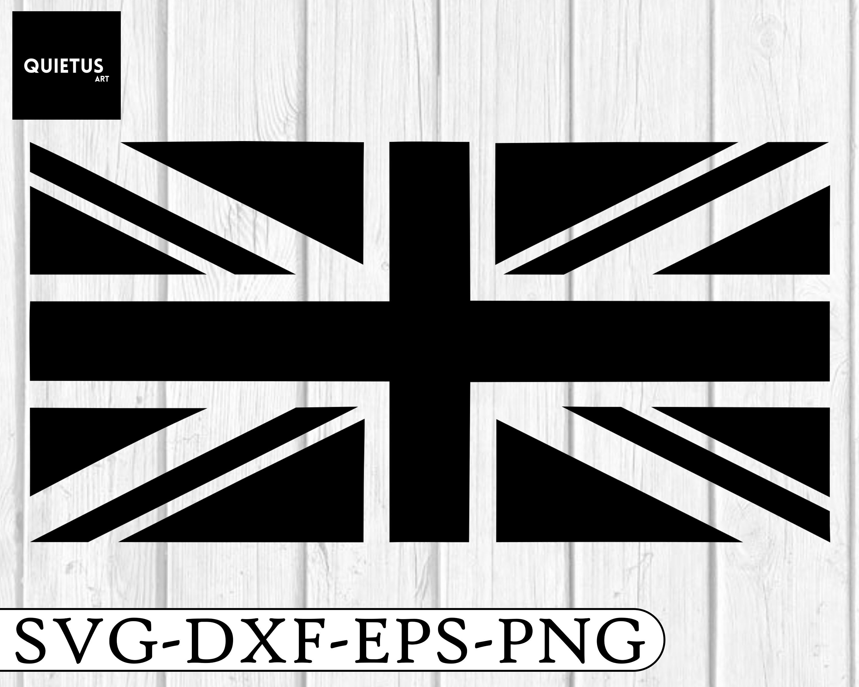 Union Jack SVG, British Flag SVG, UK, Union Jack Vector, Union Jack ...