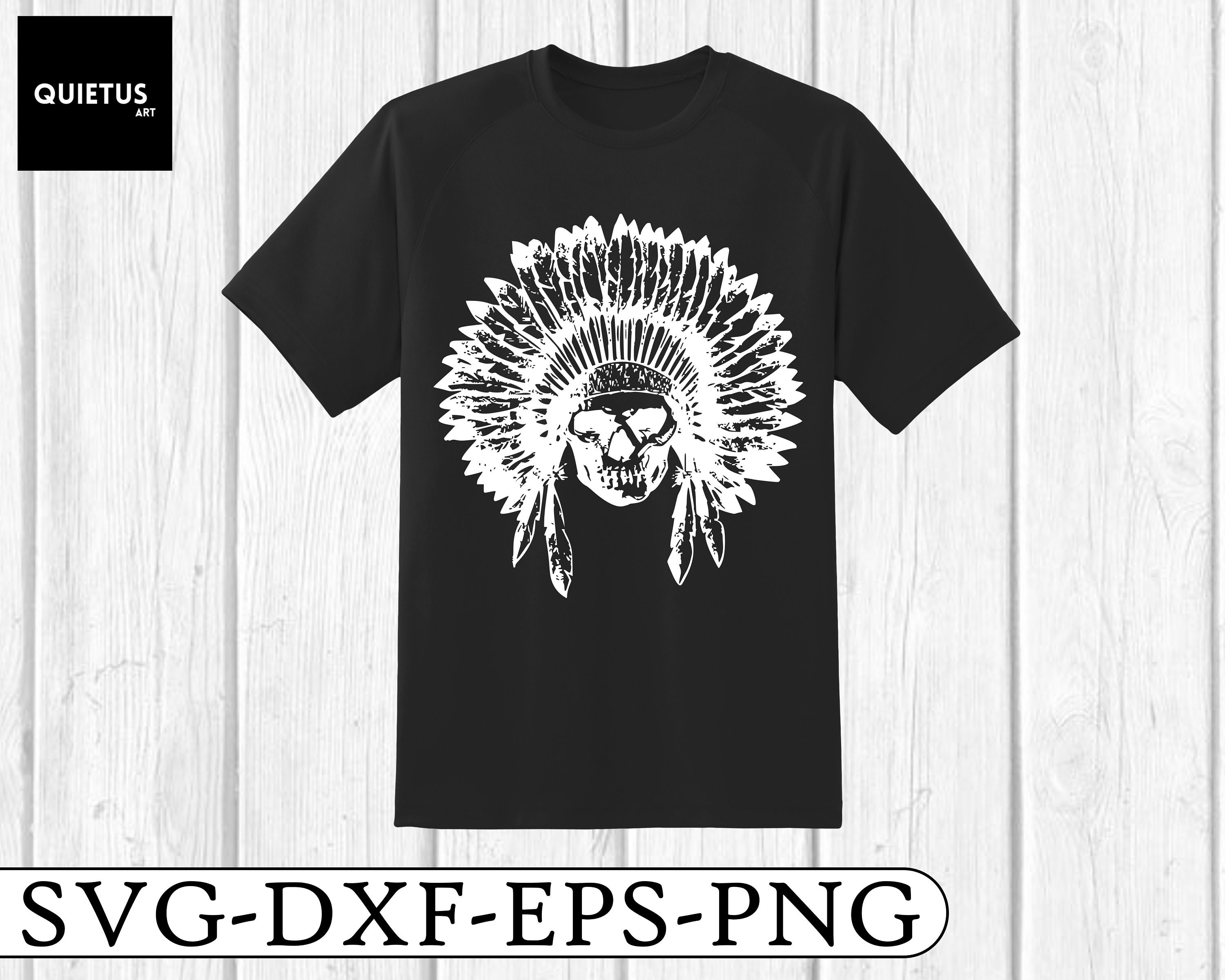 Native American SVG, Skull SVG, UK, Native American Vector, Native ...