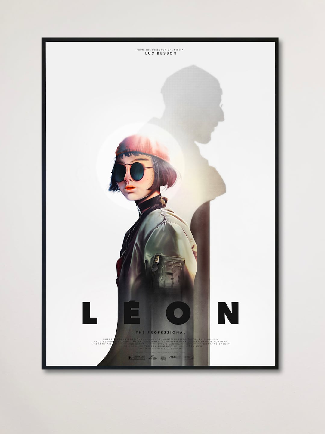 Léon: the Professional Poster, Film Poster, Art Print, Living Room ...