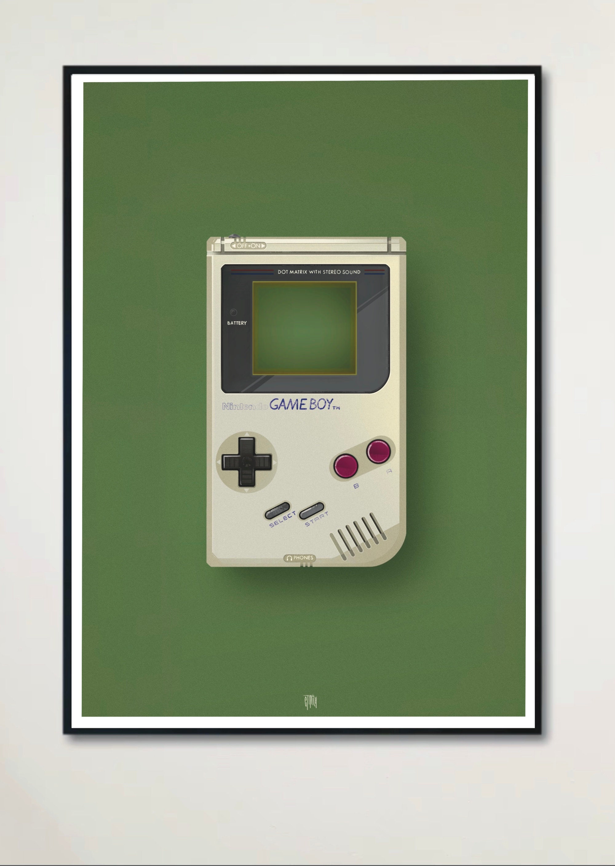 Nintendo Game Boy Poster, Poster, Art Print, Living Room Poster - Etsy