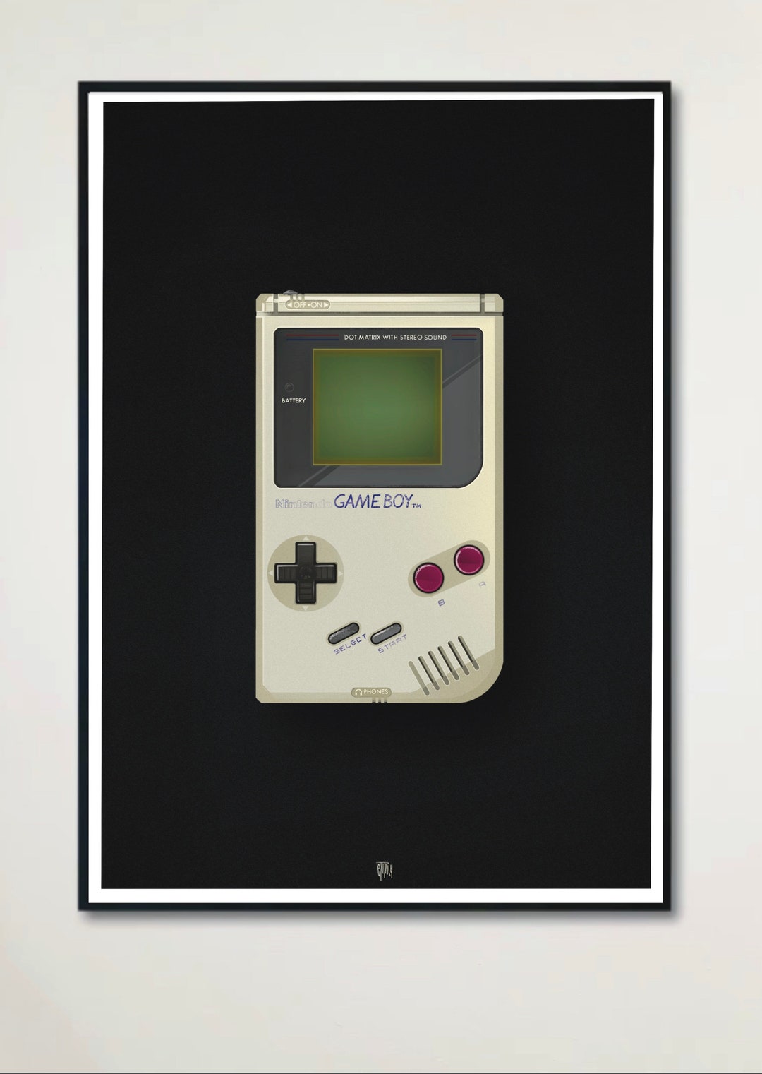Nintendo Game Boy Poster, Poster, Art Print, Living Room Poster - Etsy