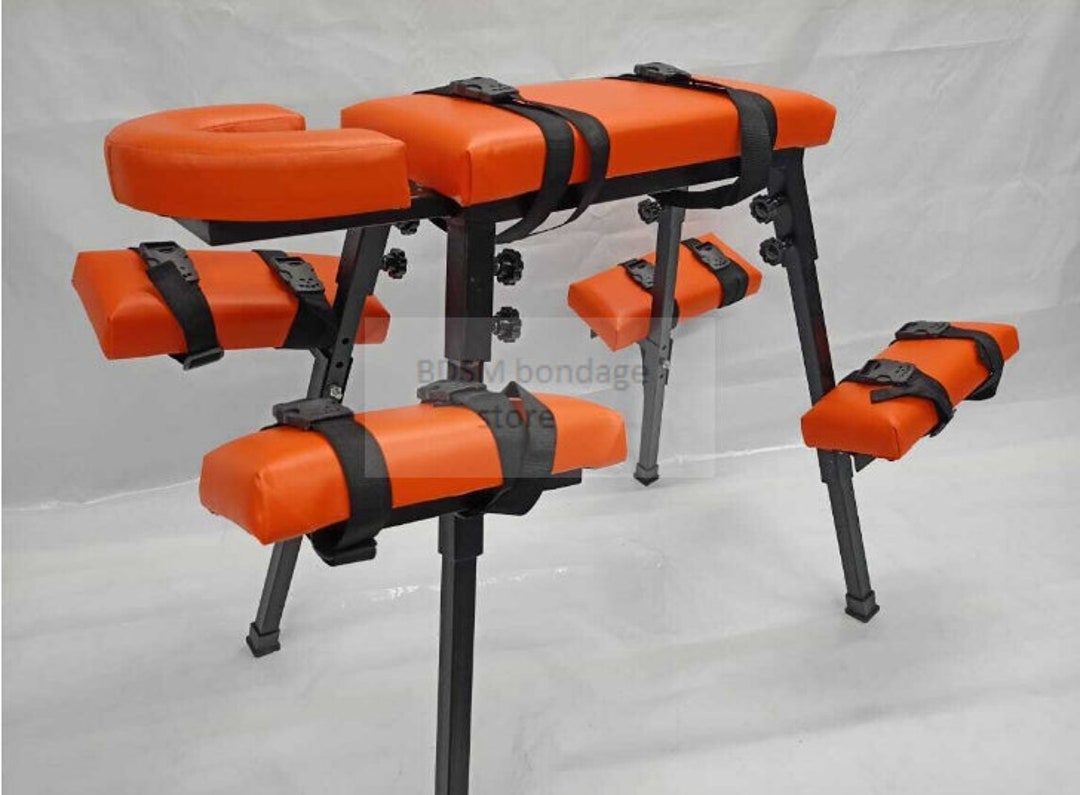 Spanking Bench BDSM Furniture Spanking Flogging Bench Orange - Etsy