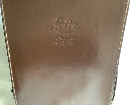 RARE // LEICA suitcase / Leitz in leather with origin… - Gem