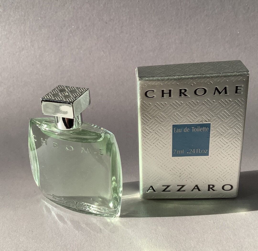 Mini Chrome by AZZARO / 7 Ml Eau De Toilette - Etsy