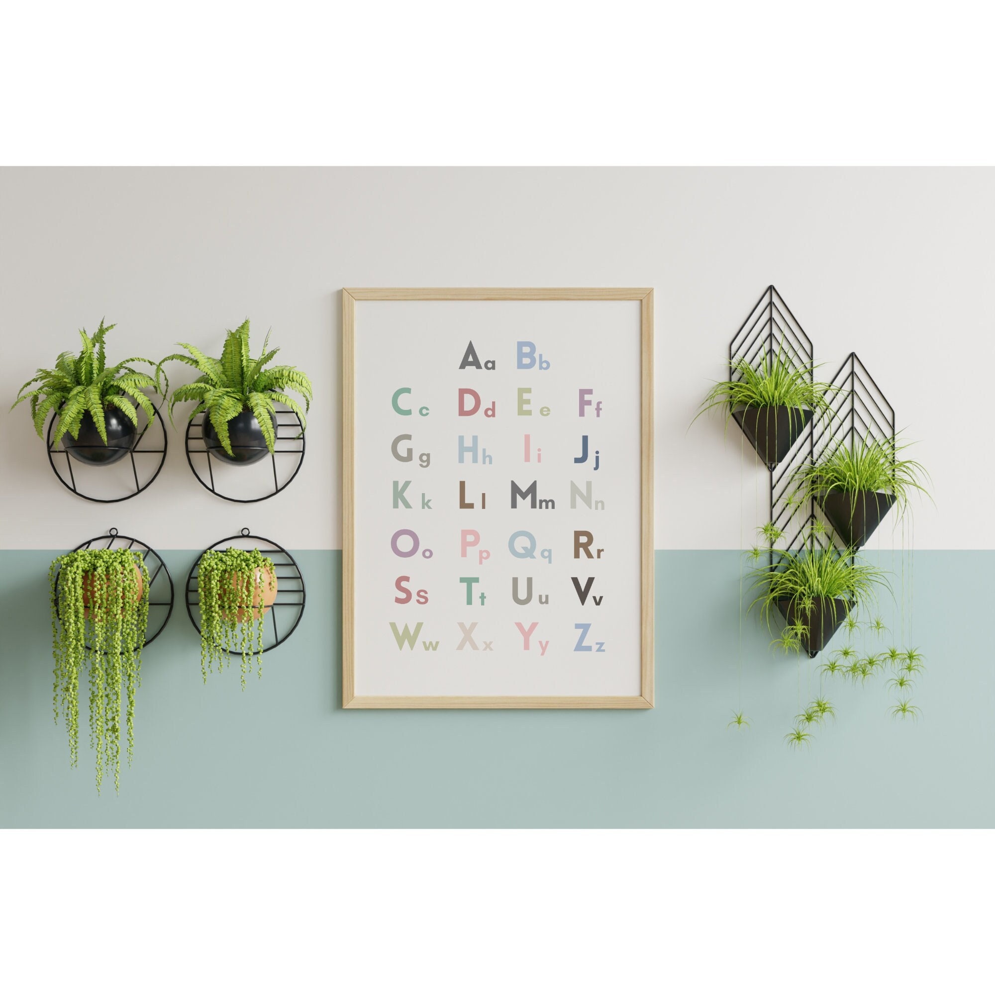 Upper/lower Case Alphabet Poster, Classroom Posters, Nursery Rooms ...