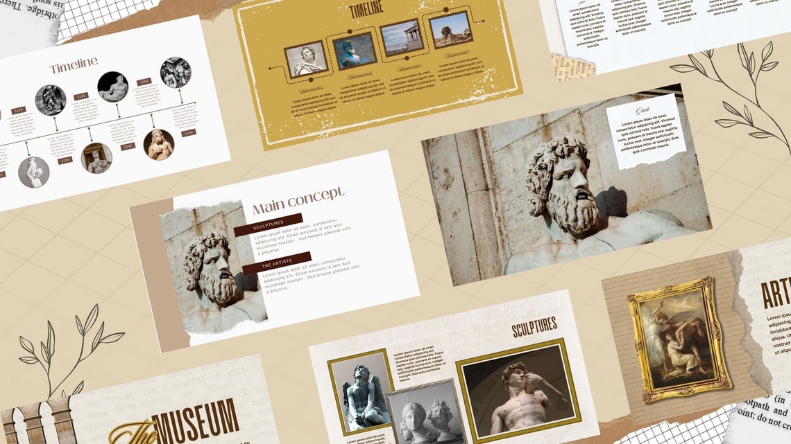 Vintage Powerpoint Templates Bundle | Vintage Presentation Template ...