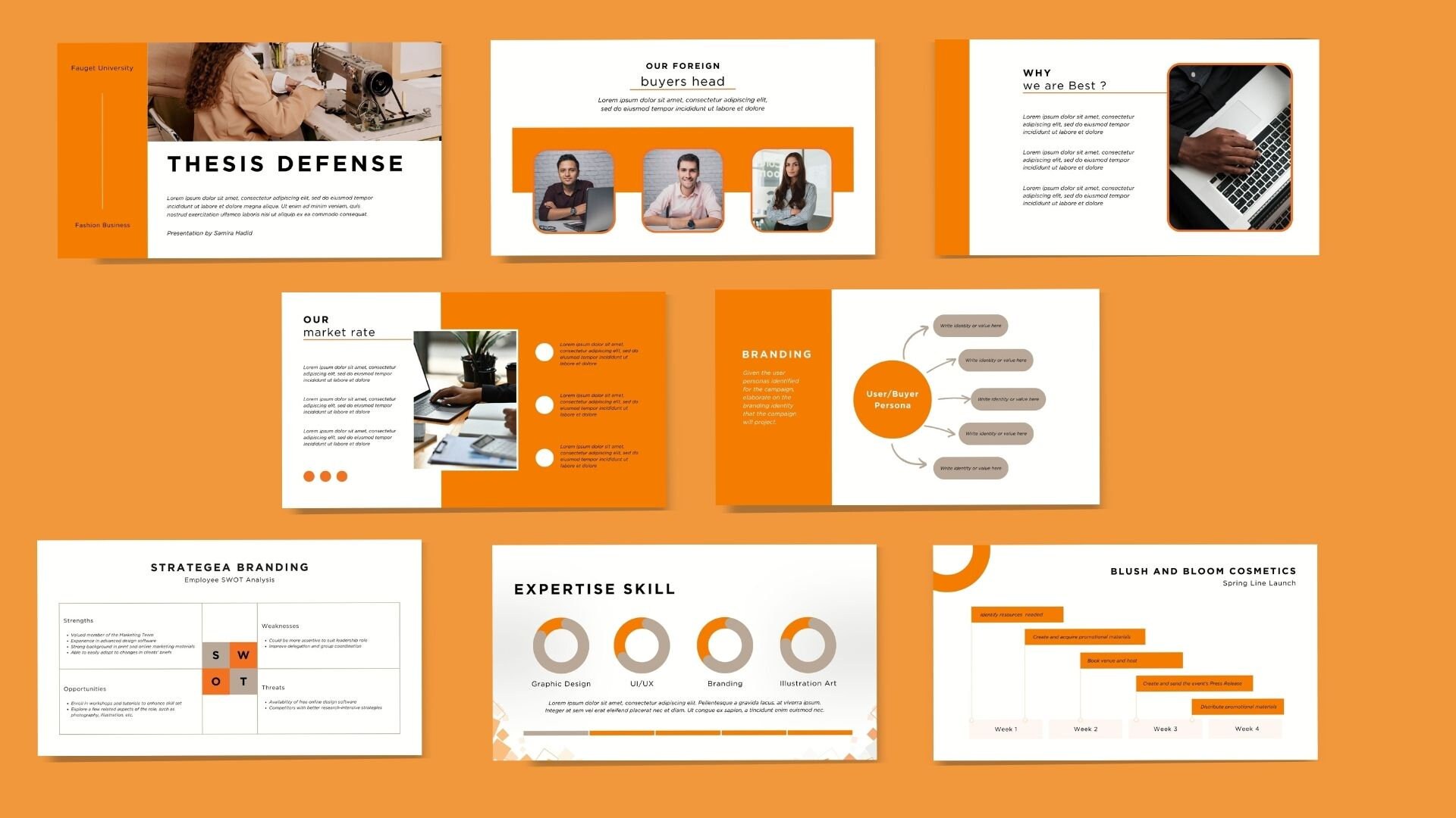 Modern Presentation Template | Presentation Template Canva | Editable ...