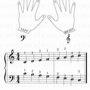 Love Story - Valentine's Day Gift, Very Easy Piano Sheets - Digital ...