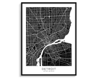 NEW YORK City Map Modern Minimalist Map for Wall Decor Wall Art, Poster ...