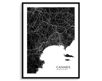 SEATLE City Map, Modern Minimalist Map for Wall Decor, Wall Art, Poster ...