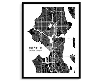 PHOENIX City Map, Modern Minimalist Map for Wall Decor, Wall Art ...