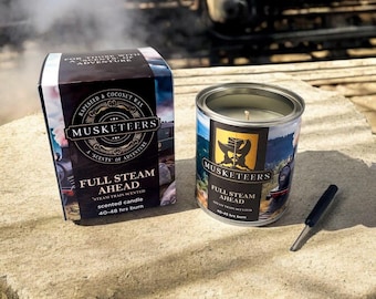 Steam Train Candle - Etsy UK