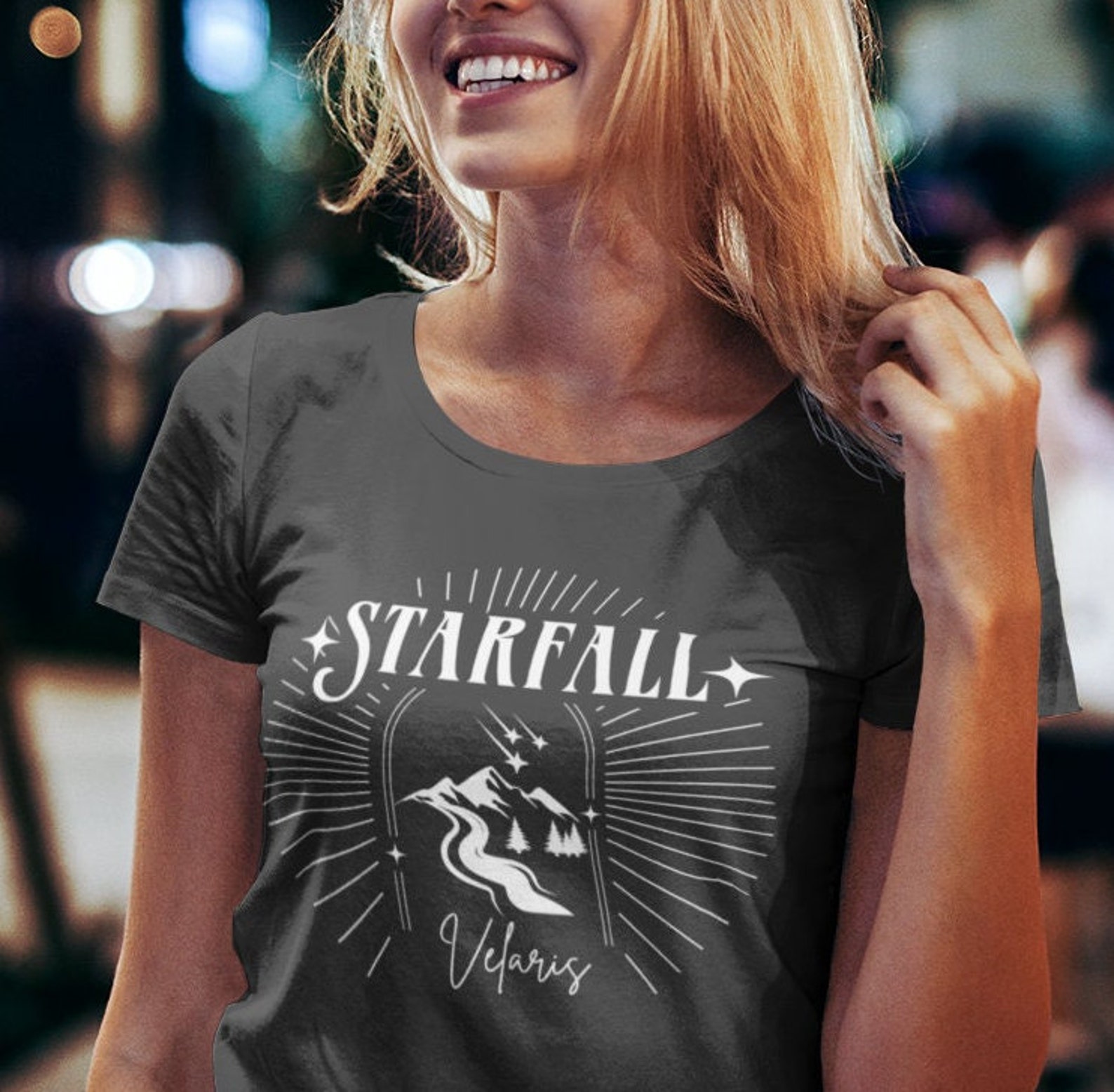 Velaris Starfall Vintage ACOTAR Shirt ACOTAR Merch - Etsy