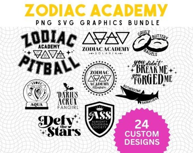 Zodiac Academy Solaria Digital Download PNG, Zodiac Academy Png, Vega ...
