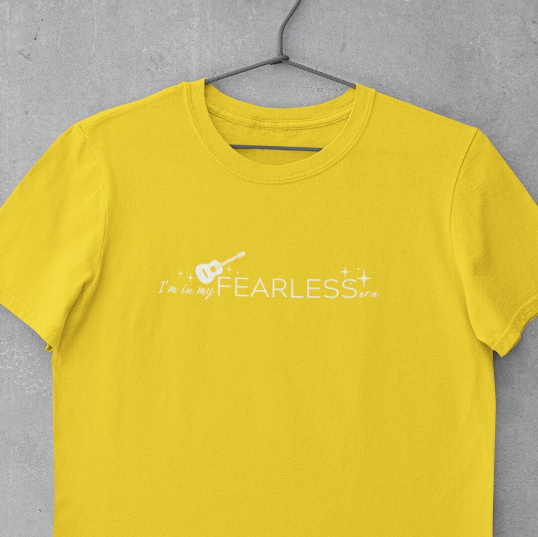 Taylor Swift Fearless Eras Tour Shirt Minimalist Swiftie - Etsy