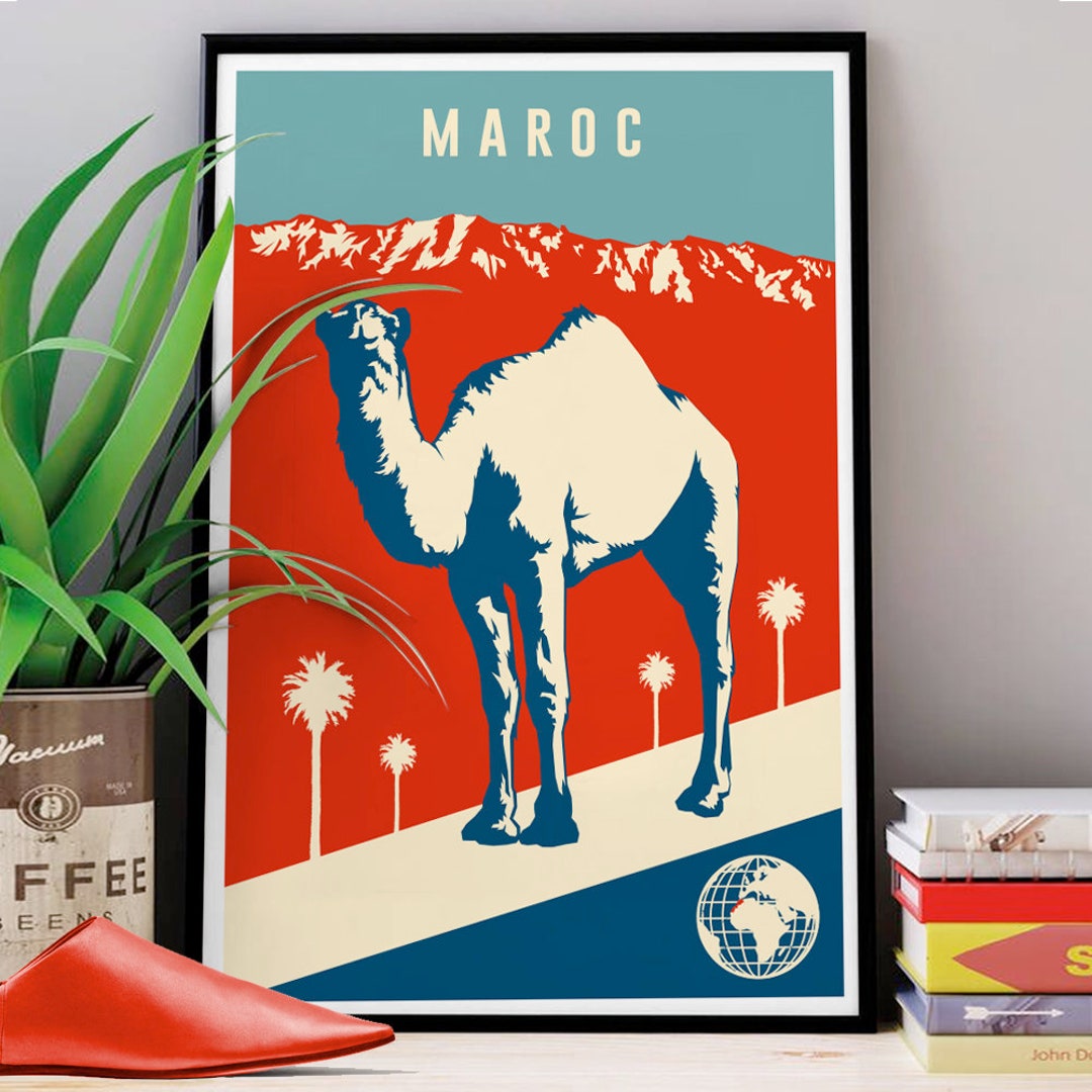 Poster MOROCCO Moroccan Wall Art Print Morocco Travel Print Morocco ...