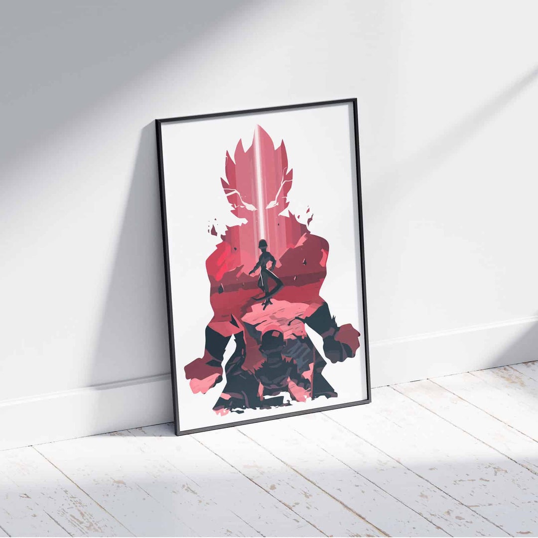 Dragon Ball San Goku Vs Frieza Poster - Etsy Australia
