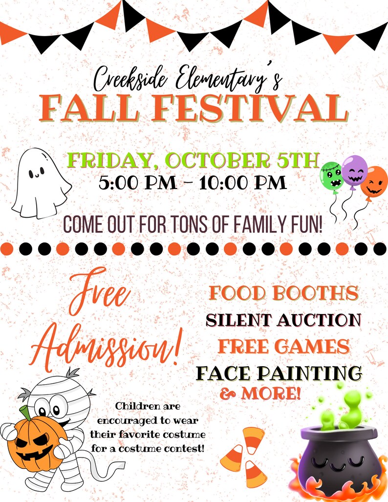 Fall Festival Invitation, Church Fall Festival, Harvest Festival, Fall ...