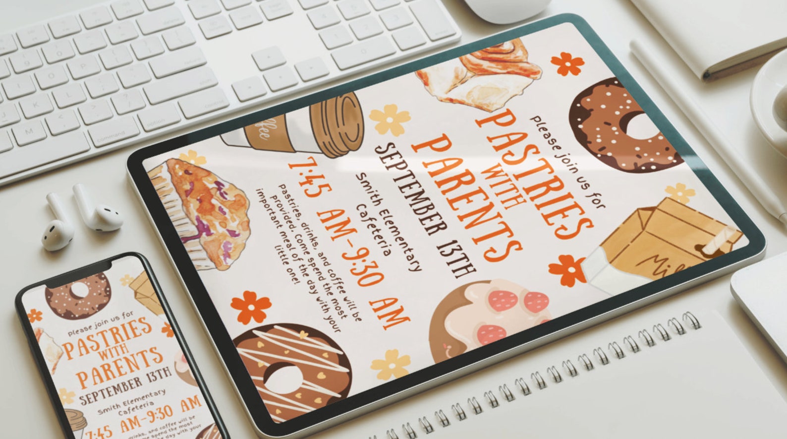 Pastries With Parents, School Parents Day, Parents Breakfast, School ...