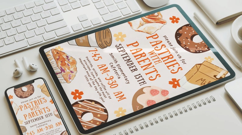 Pastries With Parents, School Parents Day, Parents Breakfast, School ...