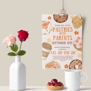 Pastries With Parents, School Parents Day, Parents Breakfast, School ...