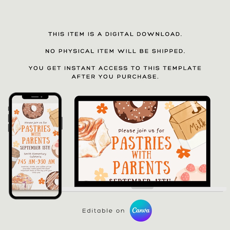 Pastries With Parents, School Parents Day, Parents Breakfast, School ...